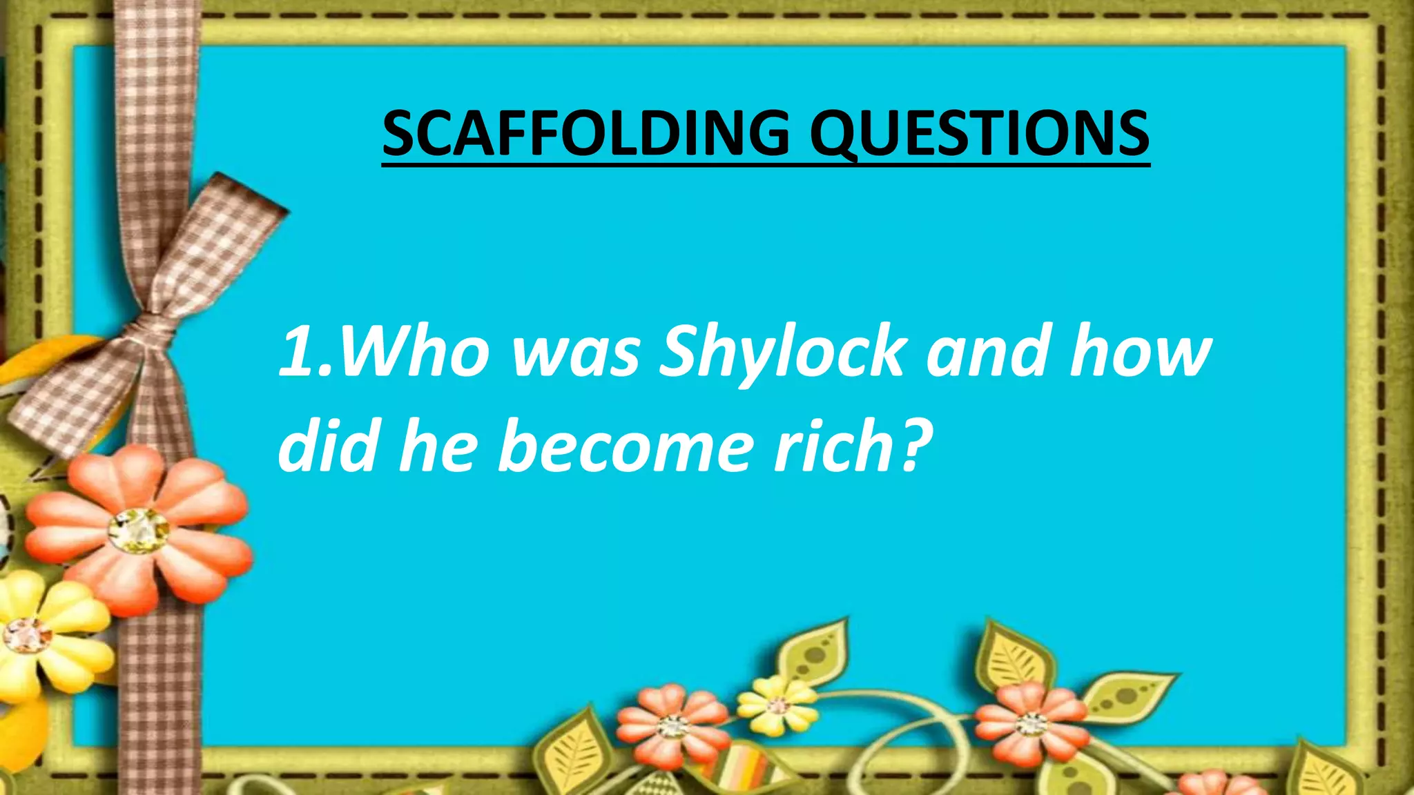 Merchant of venice | PPT