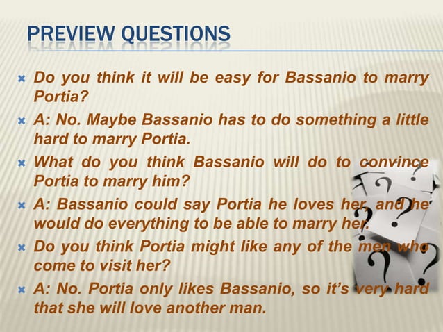 Merchant of venice chapter 2 | PPTX