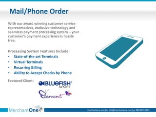 Merchant one powerpoint | PPTX