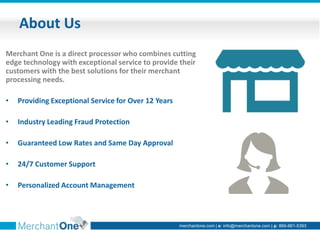 Merchant one powerpoint | PPTX