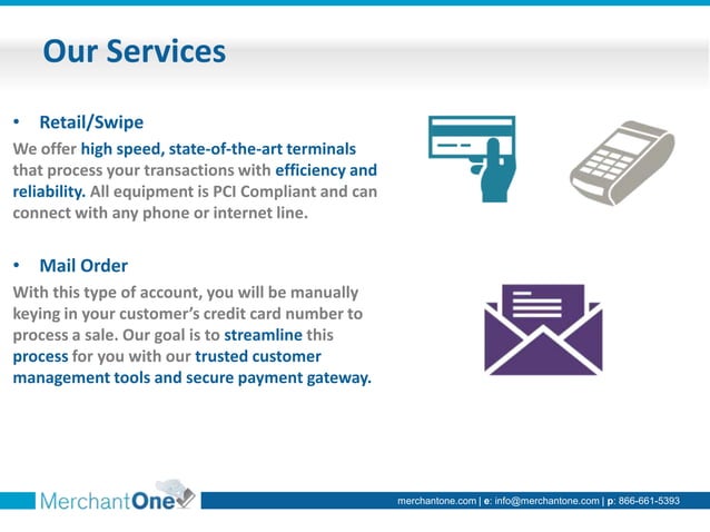 Merchant one powerpoint | PPT