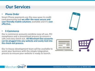 Merchant one powerpoint | PPT