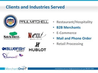 Merchant one powerpoint | PPT