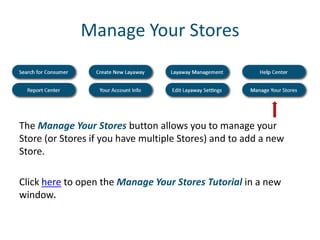 Merchants Dashboard Features and Functions | PPTX