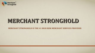 Partnership With Merchant Services | PPT