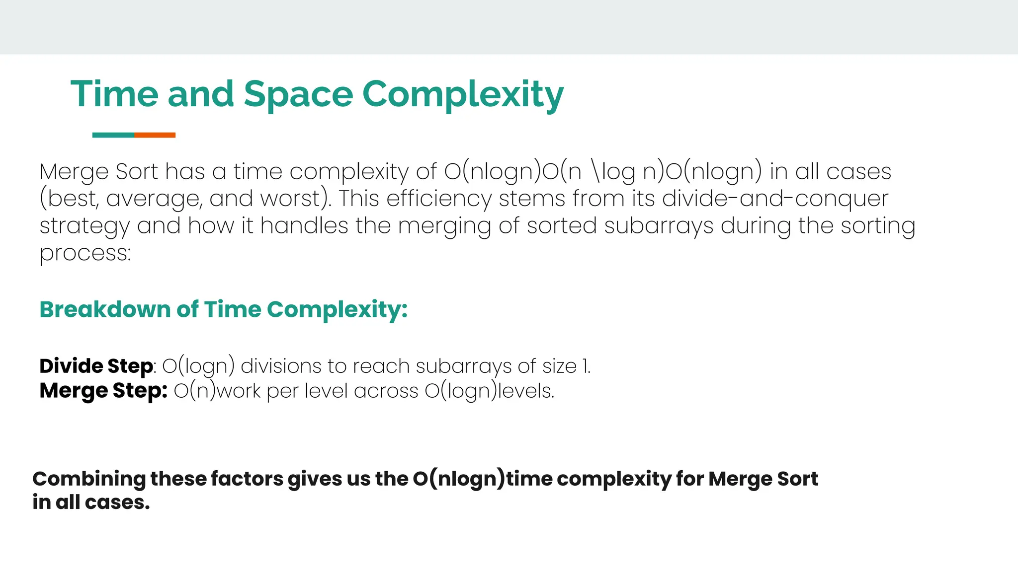 Data Structure Merge Sort Implementation Ppt