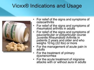 Merck - Vioxx Controversy | PPT