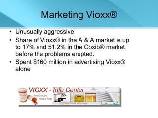 Merck - Vioxx Controversy | PPT