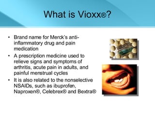 Merck - Vioxx Controversy | PPT