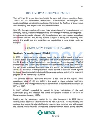 Merck & CO | PDF