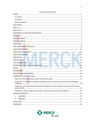 Merck & CO | PDF