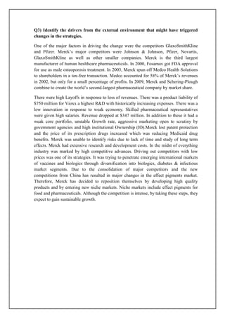Merck group 7 strategic_mgmt | PDF
