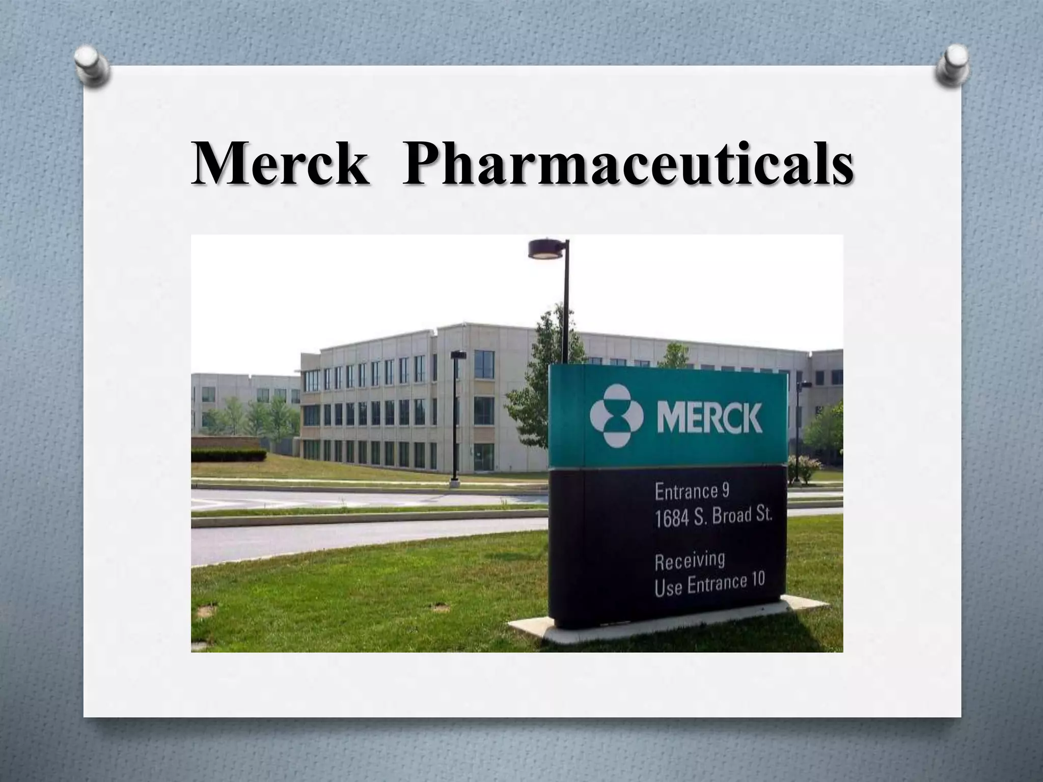 Merck pharmaceuticals | PPTX