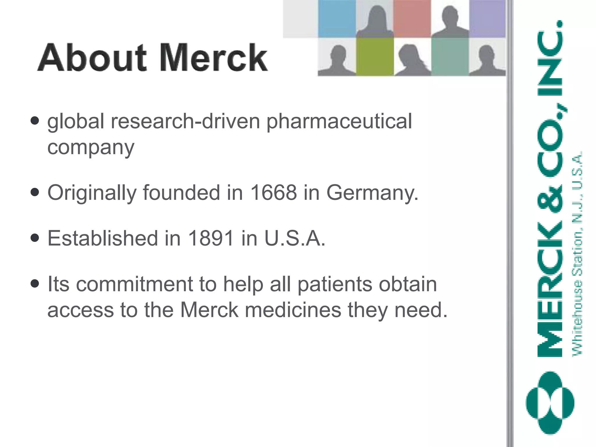 Merck presentation. | PPTX