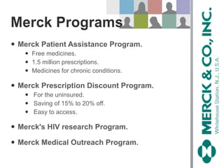 Merck presentation. | PPTX
