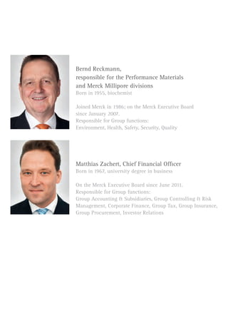 Merck facts and figures - Merck company profile 2012 | PDF ...