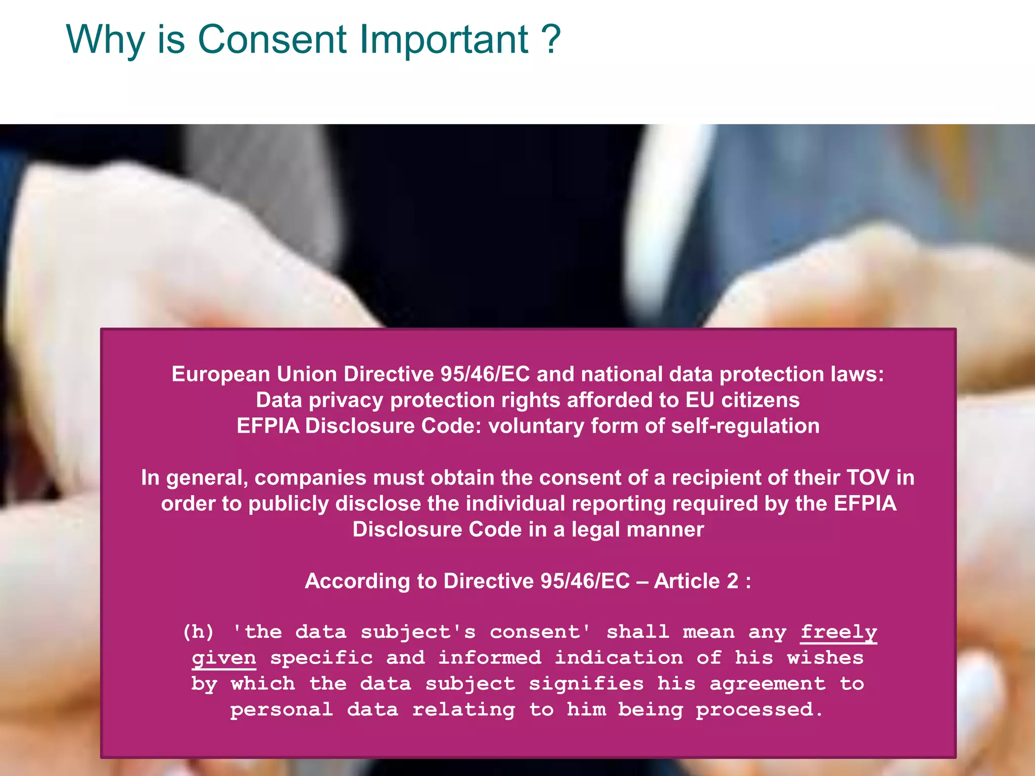 EFPIA Implementation and Analysis of Data | PPTX