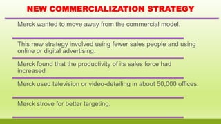 Me rck’s new product development & launch strategy for | PPTX