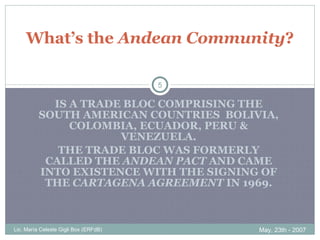 What is Mercosur (and 4/XI/2005 events) | PPT