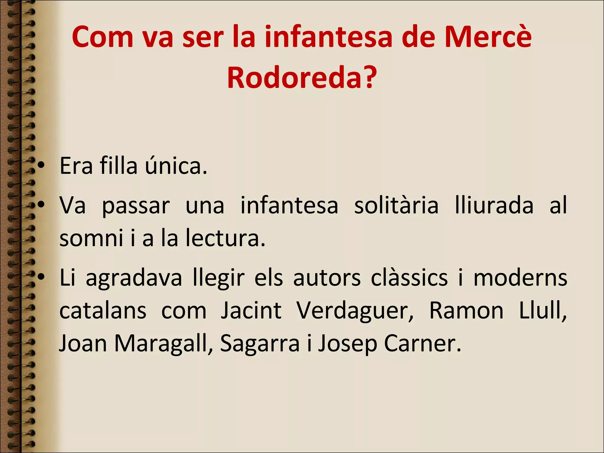 Mercè Rodoreda | PPT