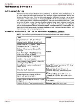 Mercruiser #11 bravo three sterndrive unit service repair manual ...
