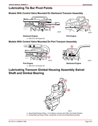 Mercruiser #11 bravo three sterndrive unit service repair manual ...