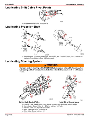 Mercruiser #11 bravo transom assembly (magnum) service repair manual ...