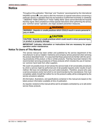 Mercruiser #11 bravo transom assembly (magnum) service repair manual ...