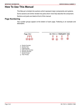 Mercruiser #11 bravo transom assembly (magnum) service repair manual ...