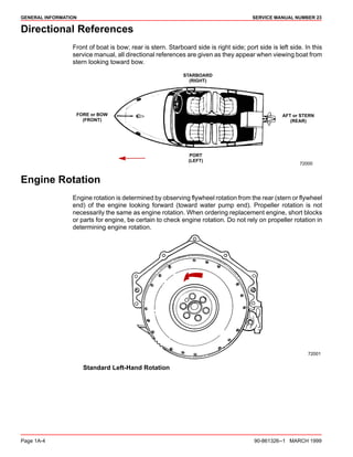 Mercruiser marine engines mie 454 mag mpi horizon service repair manual ...