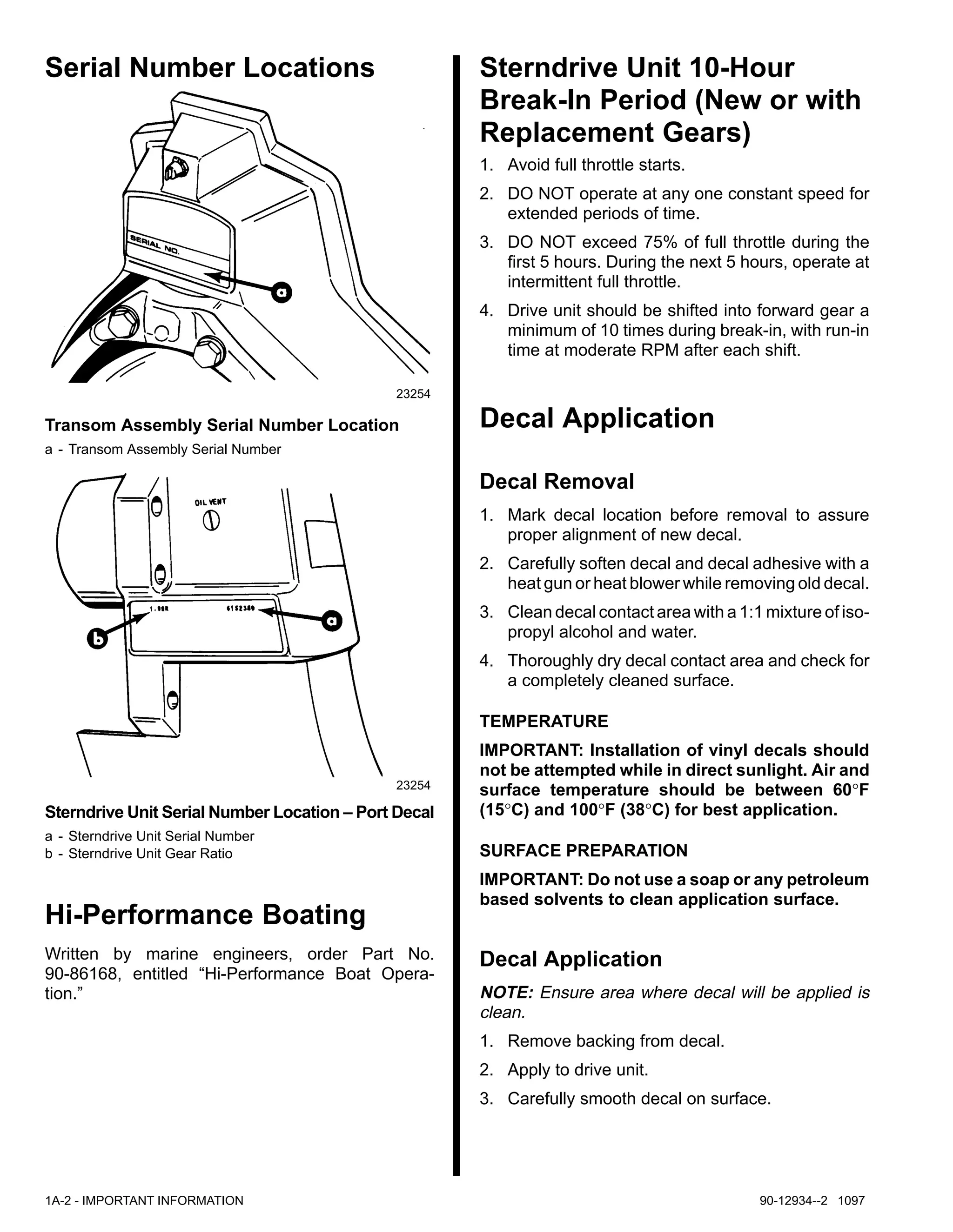 Mercruiser sterndrive mc alpha one alpha one ss service repair manual ...