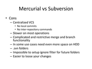 Mercurial | PPT