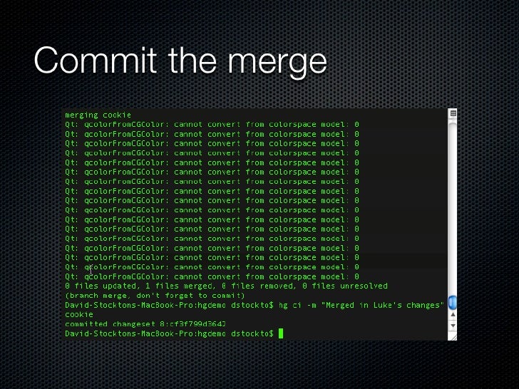 Mercurial Distributed Version Control