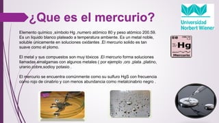 Mercurio | PPT