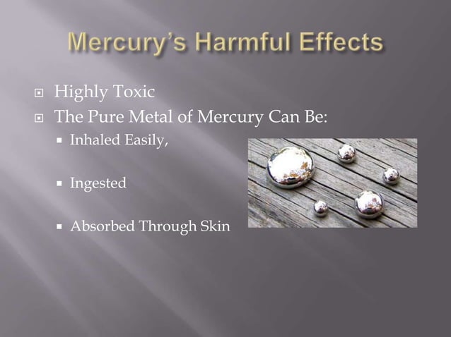 Mercury | PPTX | Chemistry | Science