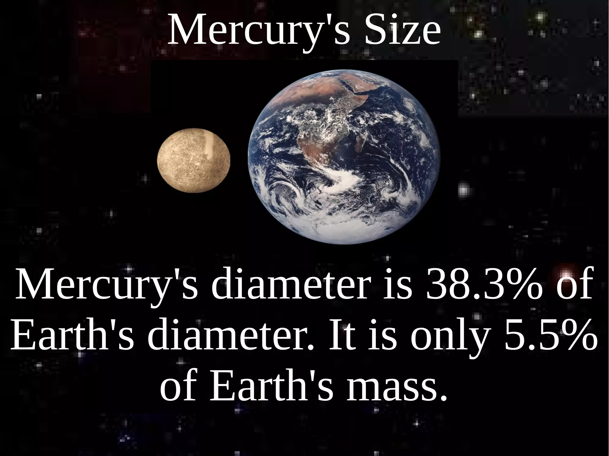 Mercury - The Swiftest Planet | ODP