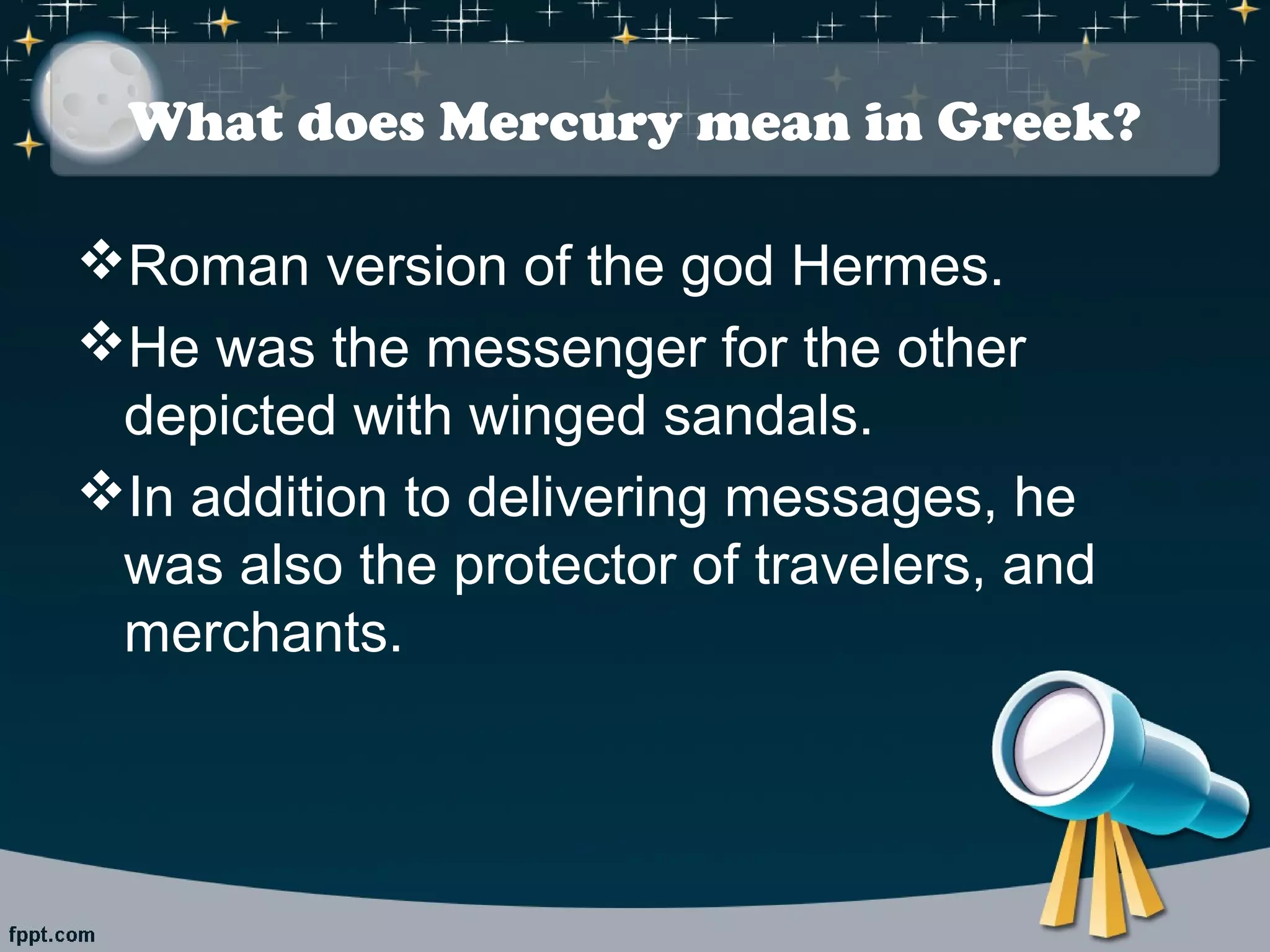 Mercury | PPT
