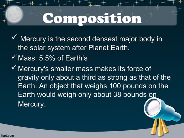 Mercury | PPT | Geography | Science