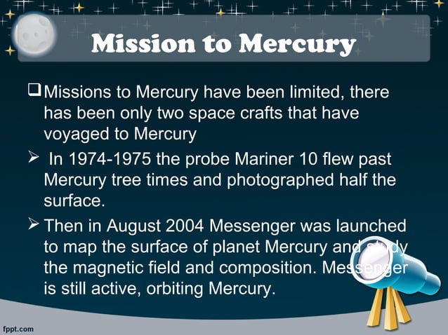 Mercury | PPT | Geography | Science
