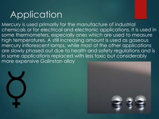 Uses Of Mercury