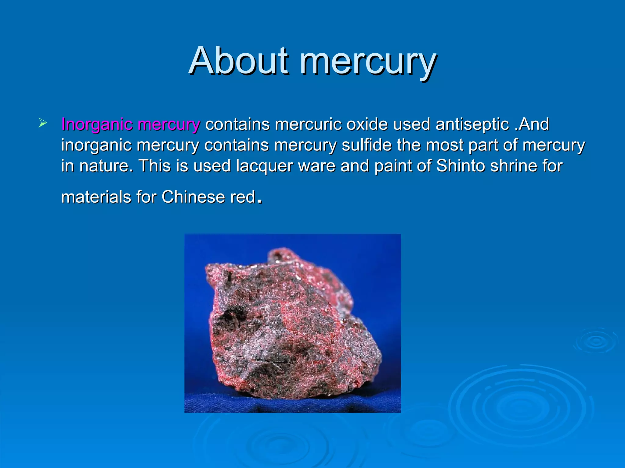 Mercury Pollution | PPT