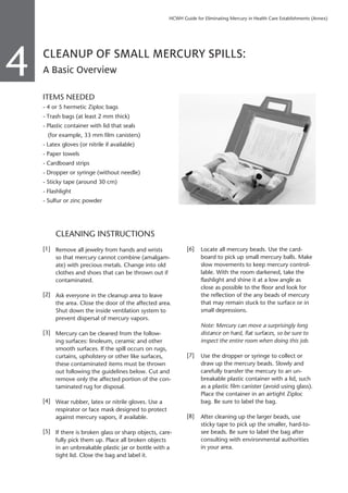 Mercury Elimination guide for Hospitals | PDF