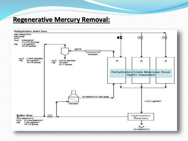 Mercury extraction on Offshore Topside Platform