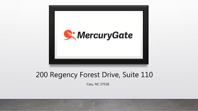 MercuryGate | PPT