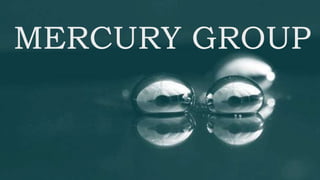 MERCURY GROUP.BHMS.MATERIA MEDICA.HOMOEOPATHY | PPTX