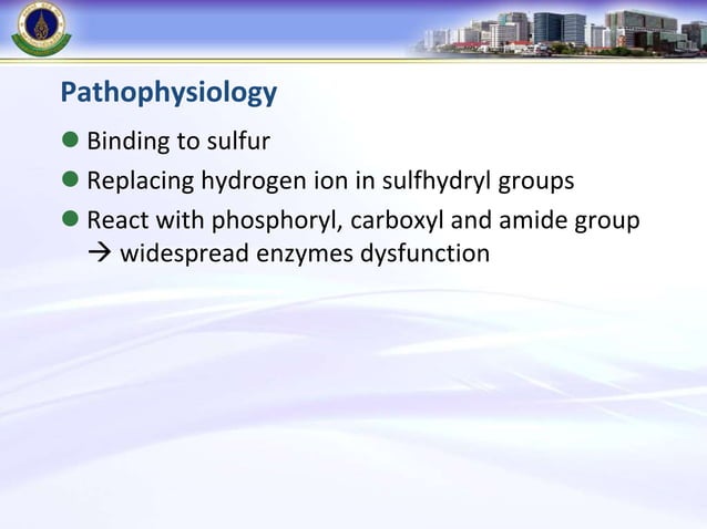 Mercury(hg) poisoning | PPTX | Chemistry | Science