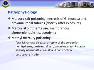 Mercury(hg) poisoning | PPTX