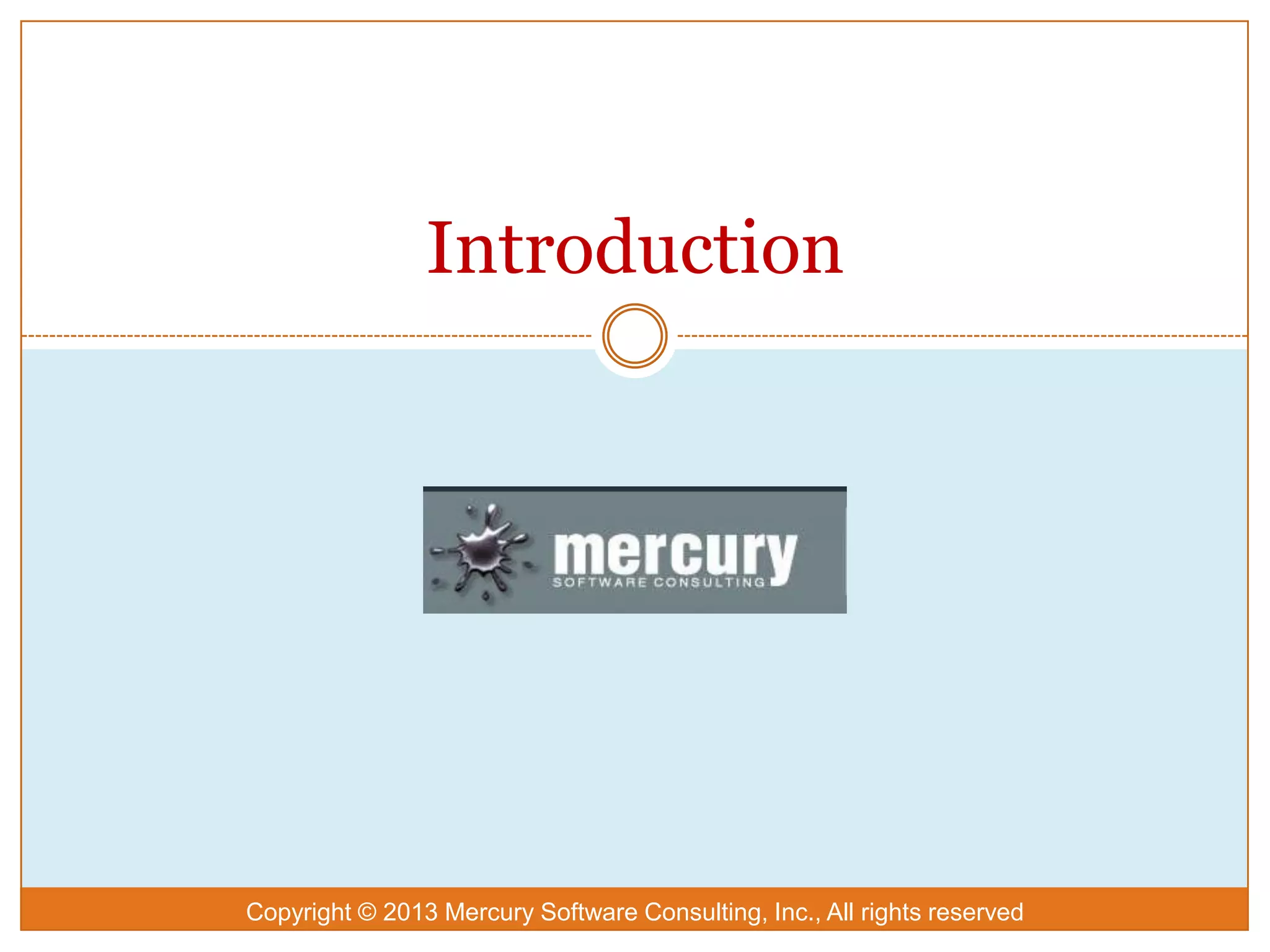 Mercury Introduction | PPT