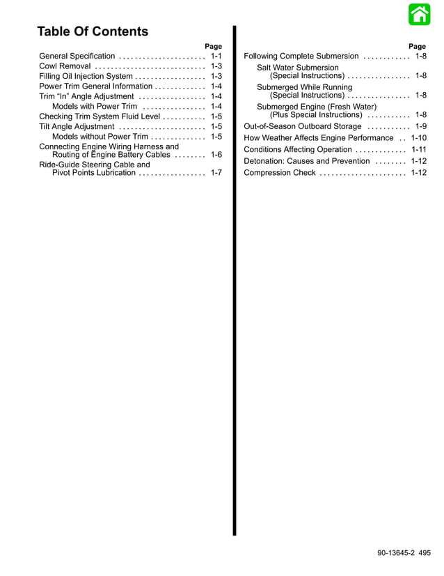 Mercury mariner outboard 115 hp service repair manual | PDF