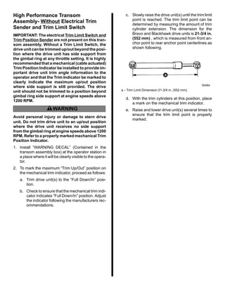 Mercury mer cruiser blackhawk stern drive unit 1994 service repair ...